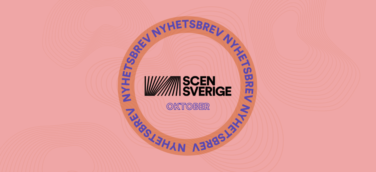 Nyhetsbrev oktober 2023 - Scensverige